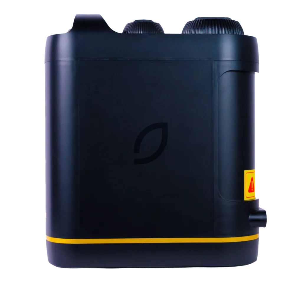 gold water machine right view no background